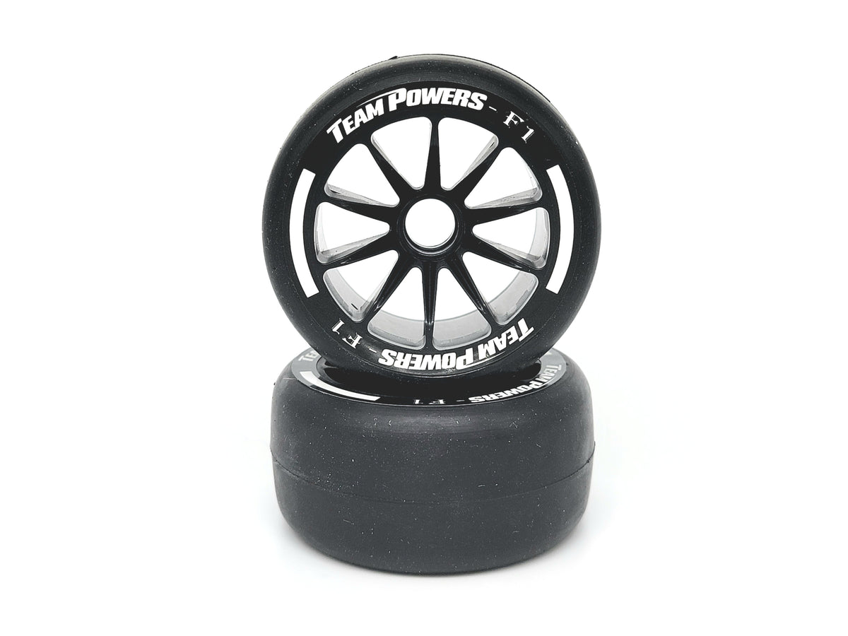 Team Powers F1 Front Wheels & Tires Onroad Formula Medium Compound (38 ...